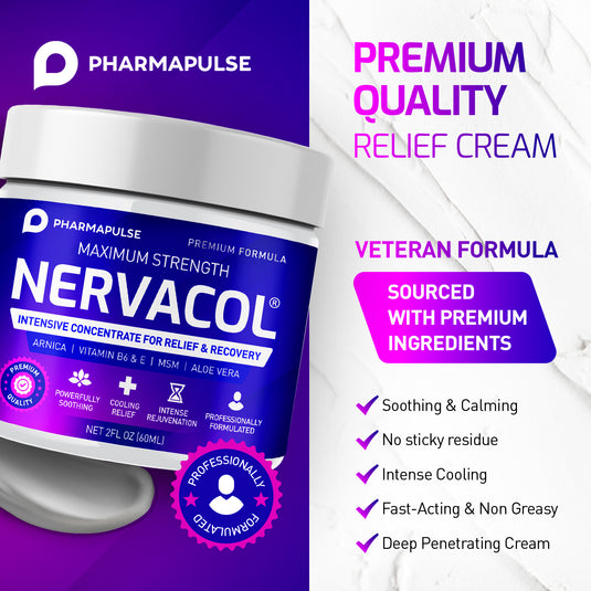 Nervacol Neuropathy Nerve Cream - Scientifically Developed for Relief